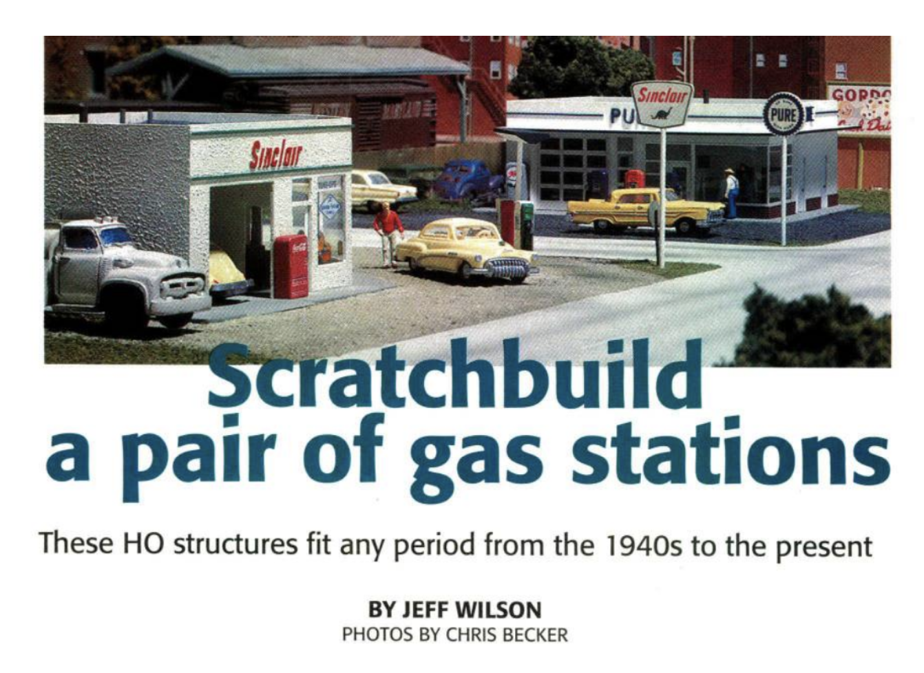 Scratch-Building a Gas Station - The Smoky City